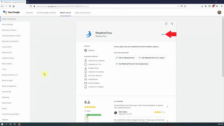 Connect Ambient Weather Station to Google Home - 1O1 Guide